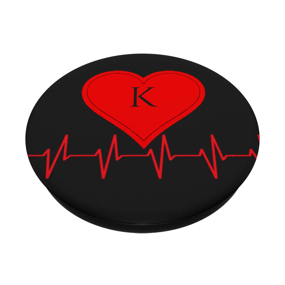 Alphabet R And K In Heart