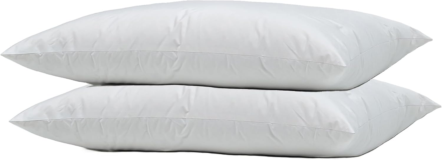 Amazon.com: Botduck Medium Firm Soft Goose Frather Down Bed Pillows for ...
