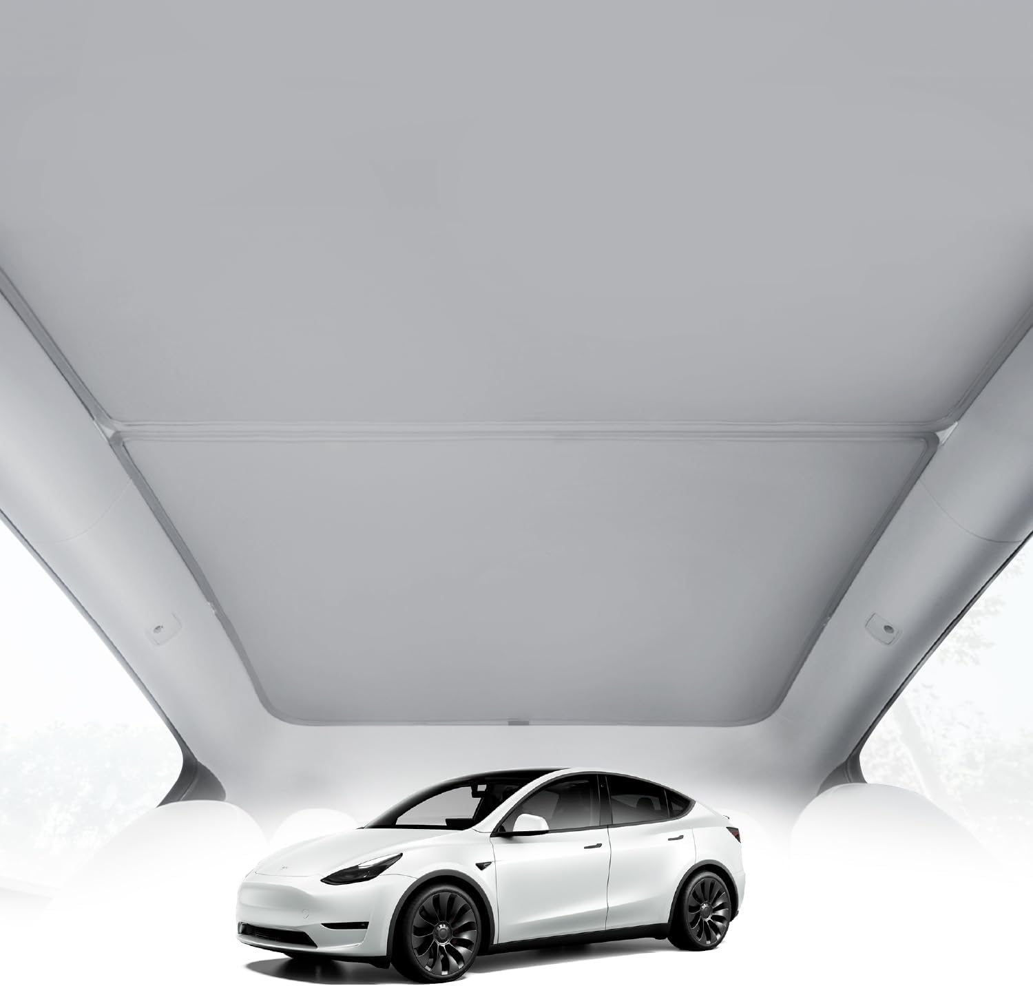 Amazon.com: HALOBLK Model Y Roof Sunshade for 2021-2024 Tesla Model Y ...