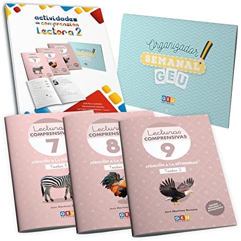 LECTURAS COMPRENSIVAS GEU | Cuaderno Verano 2 Primaria | Pack De ...
