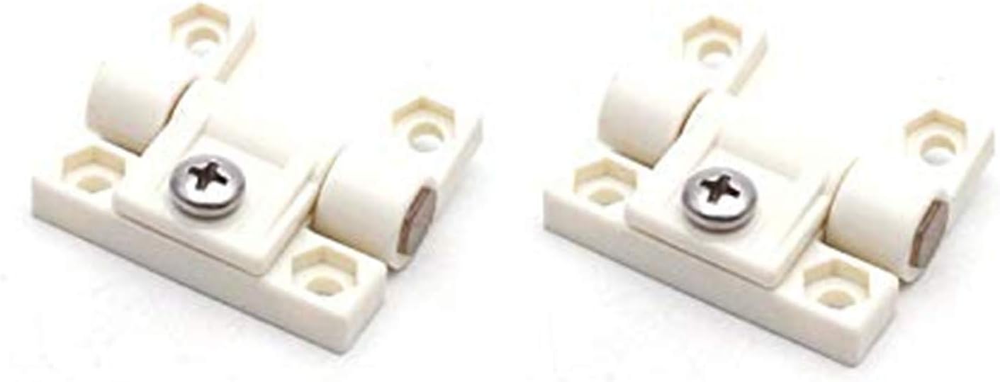 10PCS Adjustable Torque Hinge 43mmx36mm Black Plastic 4 Countersunk ...