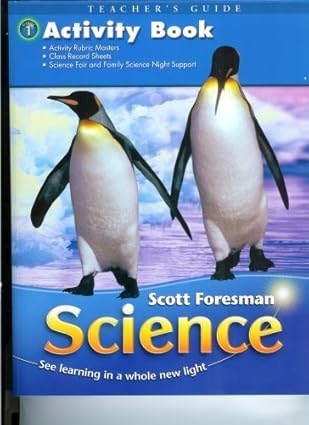 Activity Book Teacher's Guide (Scott Foresman Science, First Grade ...