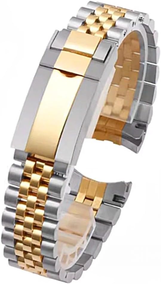 TIME WARRIOR Rolex 20MM Solid Two Tone Gold Jubilee Stainless Steel for ...