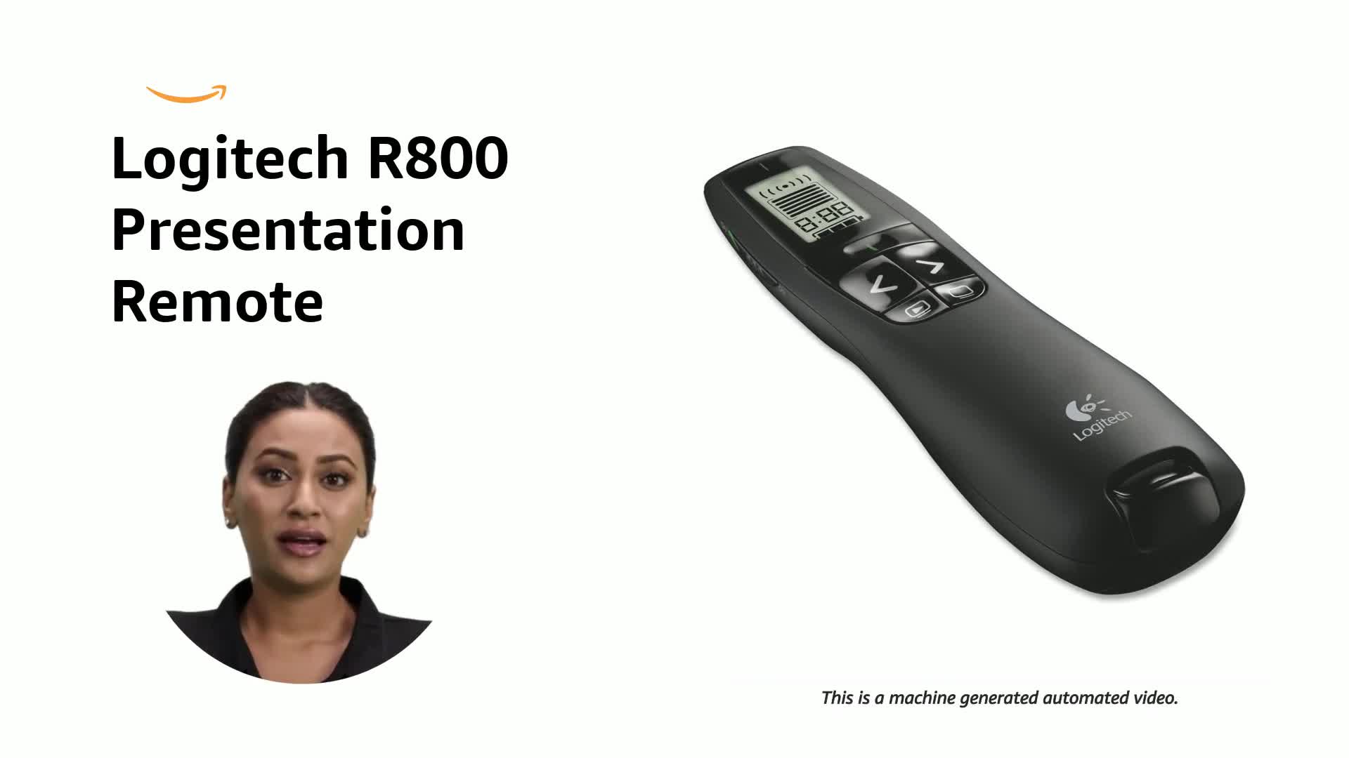 Watch Logitech R800 Presentation Remote Overview on Amazon Live
