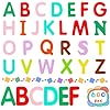 Amazon.com: SEPGLITTER Alphabet Letters Foam Stickers, 600Pcs Colorful ...