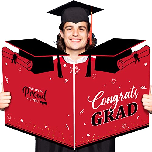 Roowest Jumbo Graduation Card Graduation Guest Book 2024 - Want It All