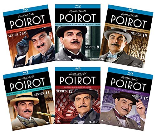 Amazon.com: Ultimate Agatha Christie's Poirot Blu-ray Collection ...