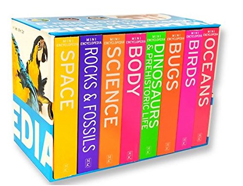 8-Book Mini Encyclopedia Set with Bonus Bookmark Set.: Miles Kelly ...
