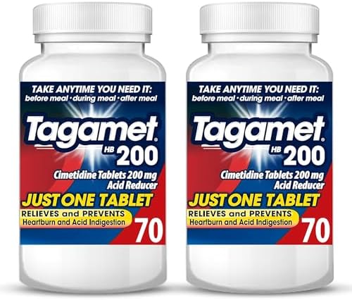 Amazon.com: Tagamet HB 200 mg Cimetidine Acid Reducer and Heartburn ...
