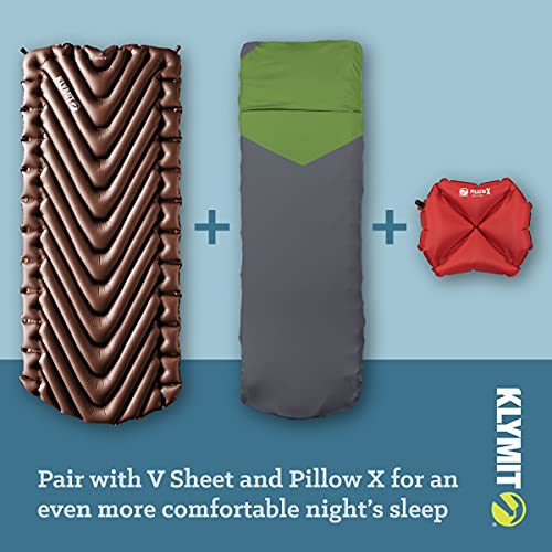 Snapklik.com : Klymit Static V Luxe Sleeping Pad, Lightweight Lofted ...