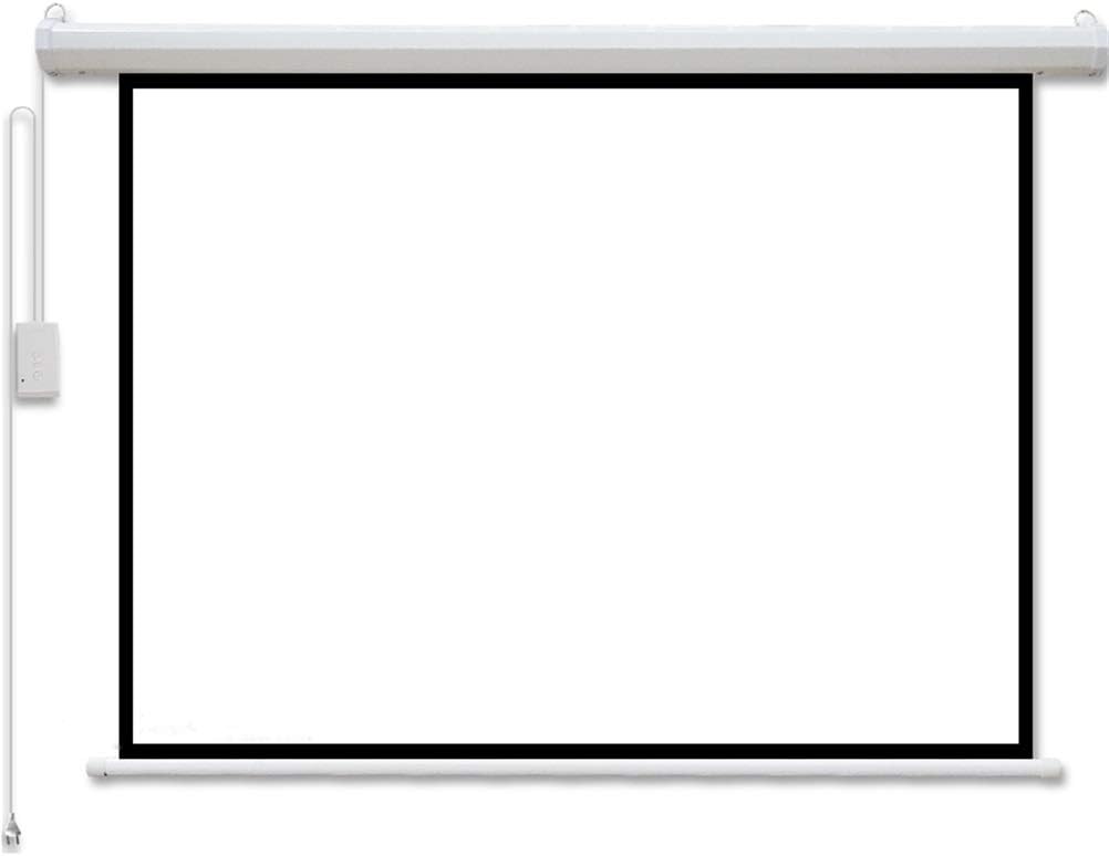 Amazon.com: Projector Screen, Release Automatic Pull Down Beamer ...
