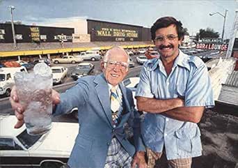 Ted and Bill Hustead Wall Drug, South Dakota SD Original Vintage ...