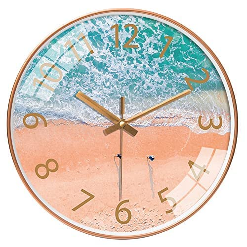 Buy STAR WORK Quartz 12 Inches Premium Wall Clock for Home Stylish ...
