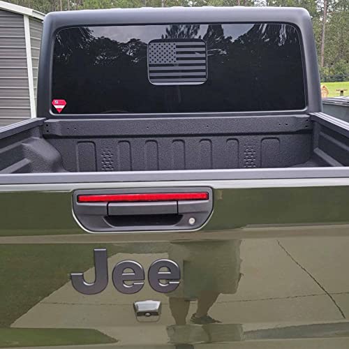 Snapklik.com : Zxiaochun Rear Middle Window American Flag Decal For ...