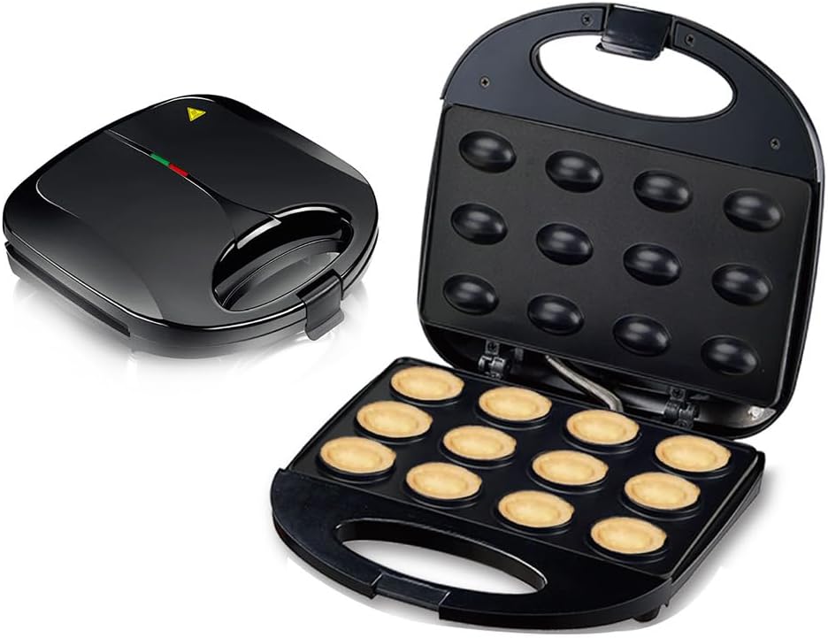 Amazon.com: Walnut Cookie Maker, Walnut Cookie Mold Maker 12 Non-Stick ...