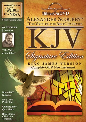 Amazon.com: Alexander Scourby King James Version Signature Edition ...