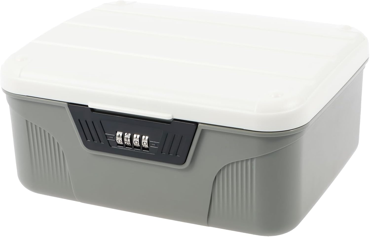 AwObEpl Lockable Storage Box 4 Digit Password Storage Organizer High ...