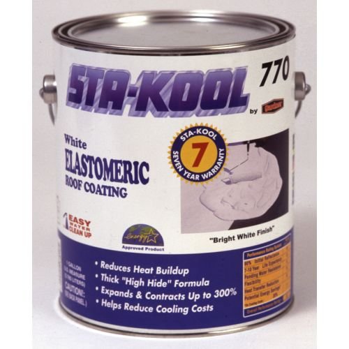 Gardner Gibson SK7701 1GL Sta-Kool Ultra Elastomeric Roof Coating, 1 ...