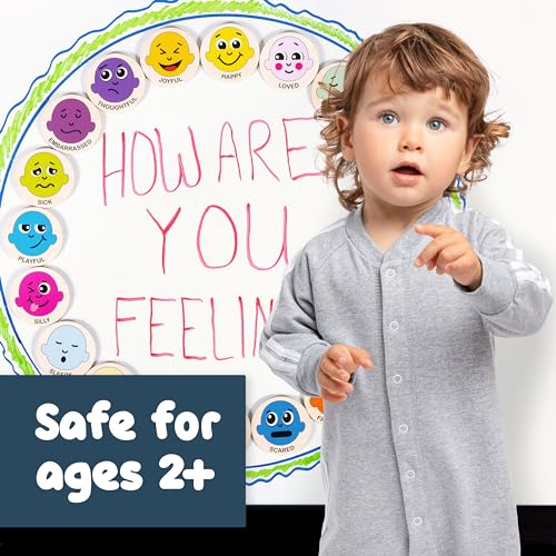 Snapklik.com : SPARK & WOW Wooden Magnets - Emotions - Set Of 20 ...