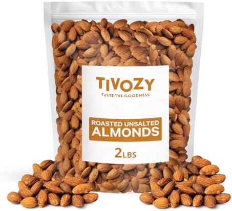 Amazon.com : Almonds Roasted Unsalted - Fresh and Delicious Guilt Free ...