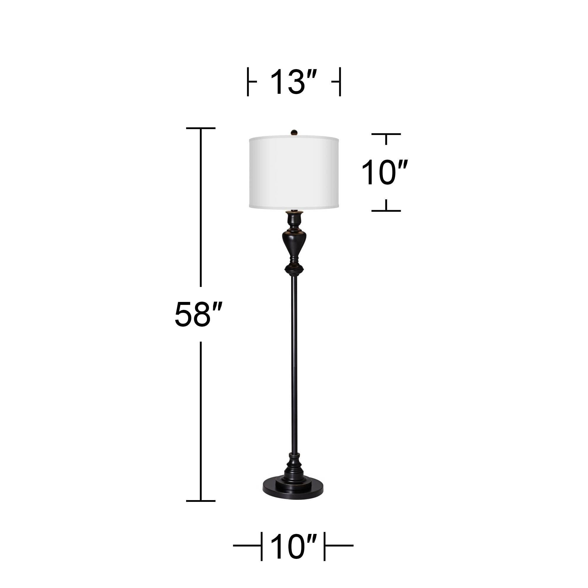 Mission Floor Lamp Black Meyda Custom 262041 Cross Mission Craftsman