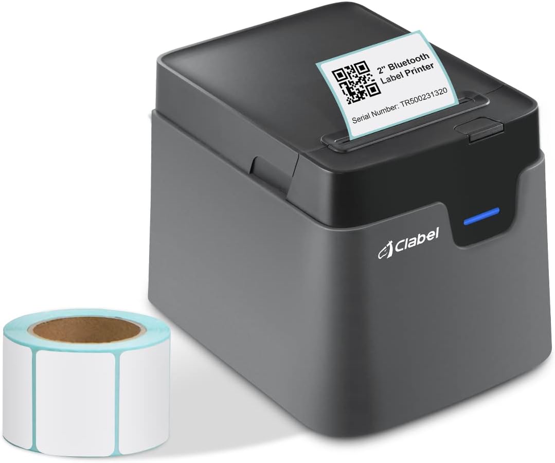 Amazon.com : MANGOSLAB Nemonic Label Printer MIP-001LW | Durable ...