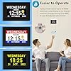 Amazon.com: [New Version] 7 Inch Day Clock - 19 Alarms,20 Custom ...