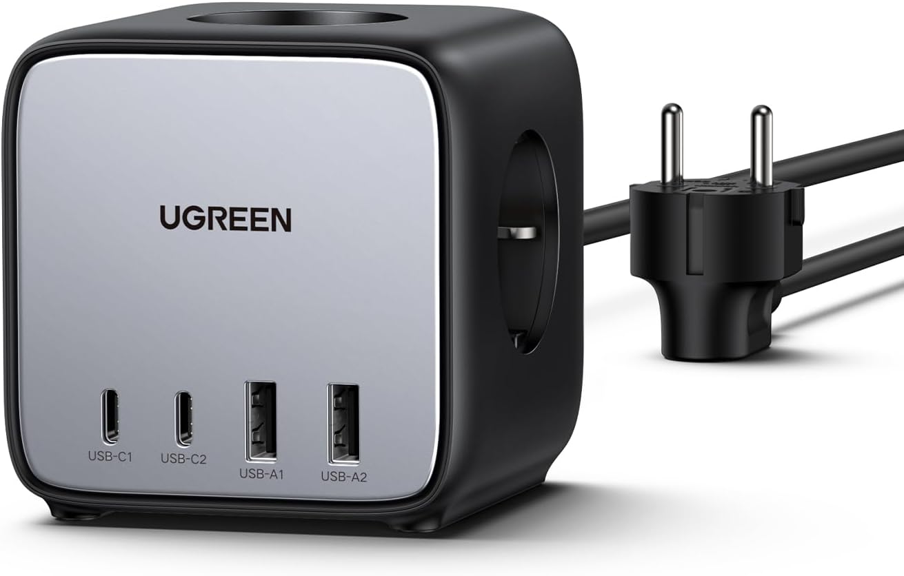UGREEN Nexode DigiNest Cube 7 en 1 Multiprise USB Cube 3 Prises avec ...