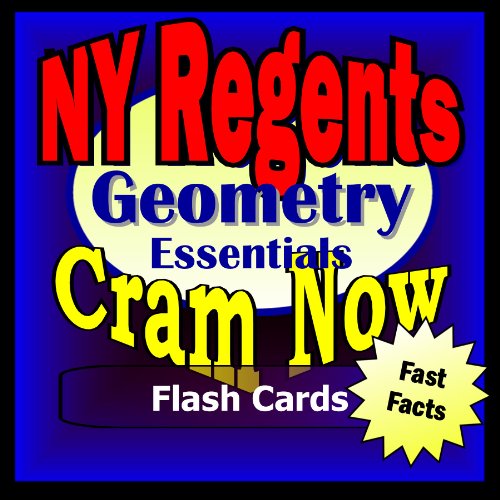 Amazon.com: NY Regents Prep Test GEOMETRY Flash Cards--CRAM NOW ...