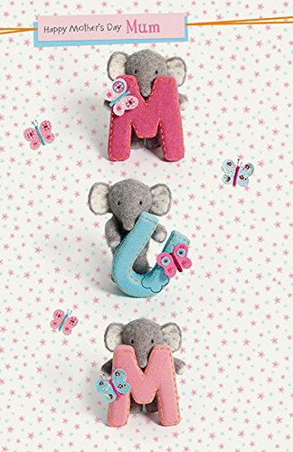 Mum Elliot and Buttons Mother's Day Card : Amazon.co.uk: Stationery ...