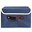 Amazon.com - Lucky Monet Storage Bins Boxes with Lids 2 Pack Decorative ...