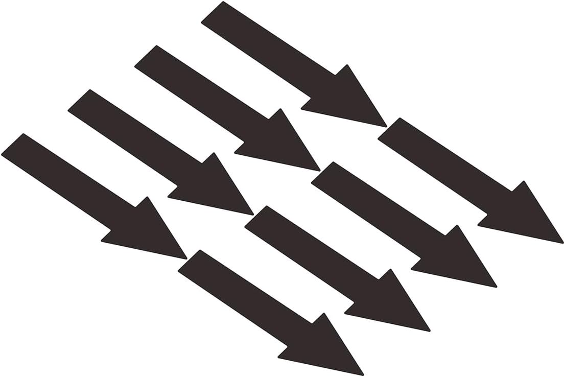 Amazon.com: Cosmos 45 Pcs Arrow Floor Decals - Colored Arrow Stickers ...