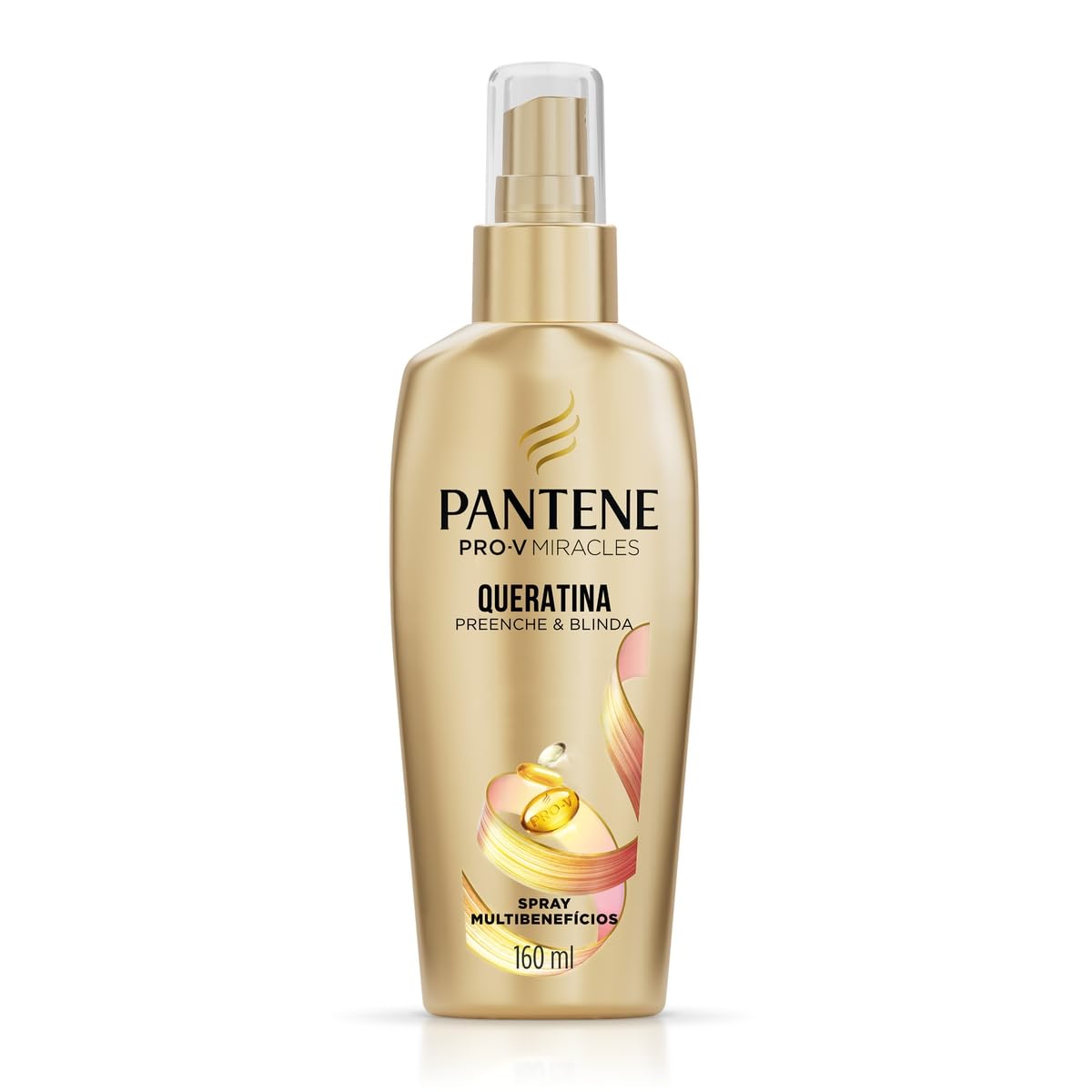 Pantene Pro-V Queratina Spray Multibenefícios 160ml : Amazon.com.br: Beleza