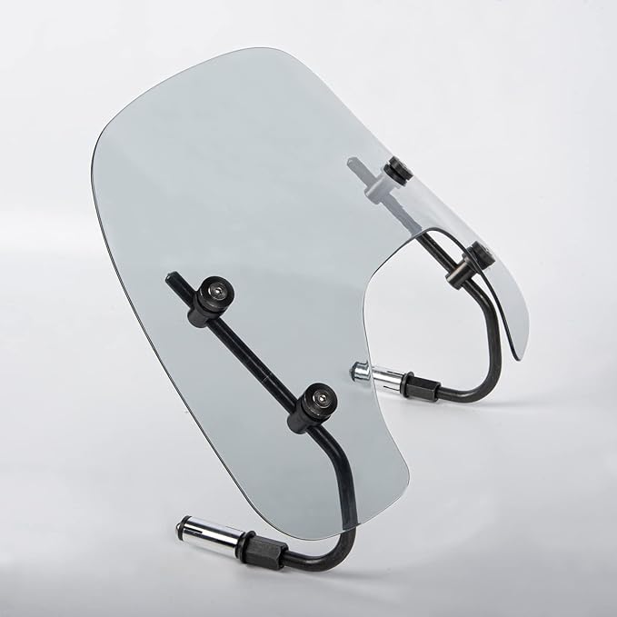 Scooter Windshield Windscreen Flyscreen Wind Deflectors Visor Protector ...
