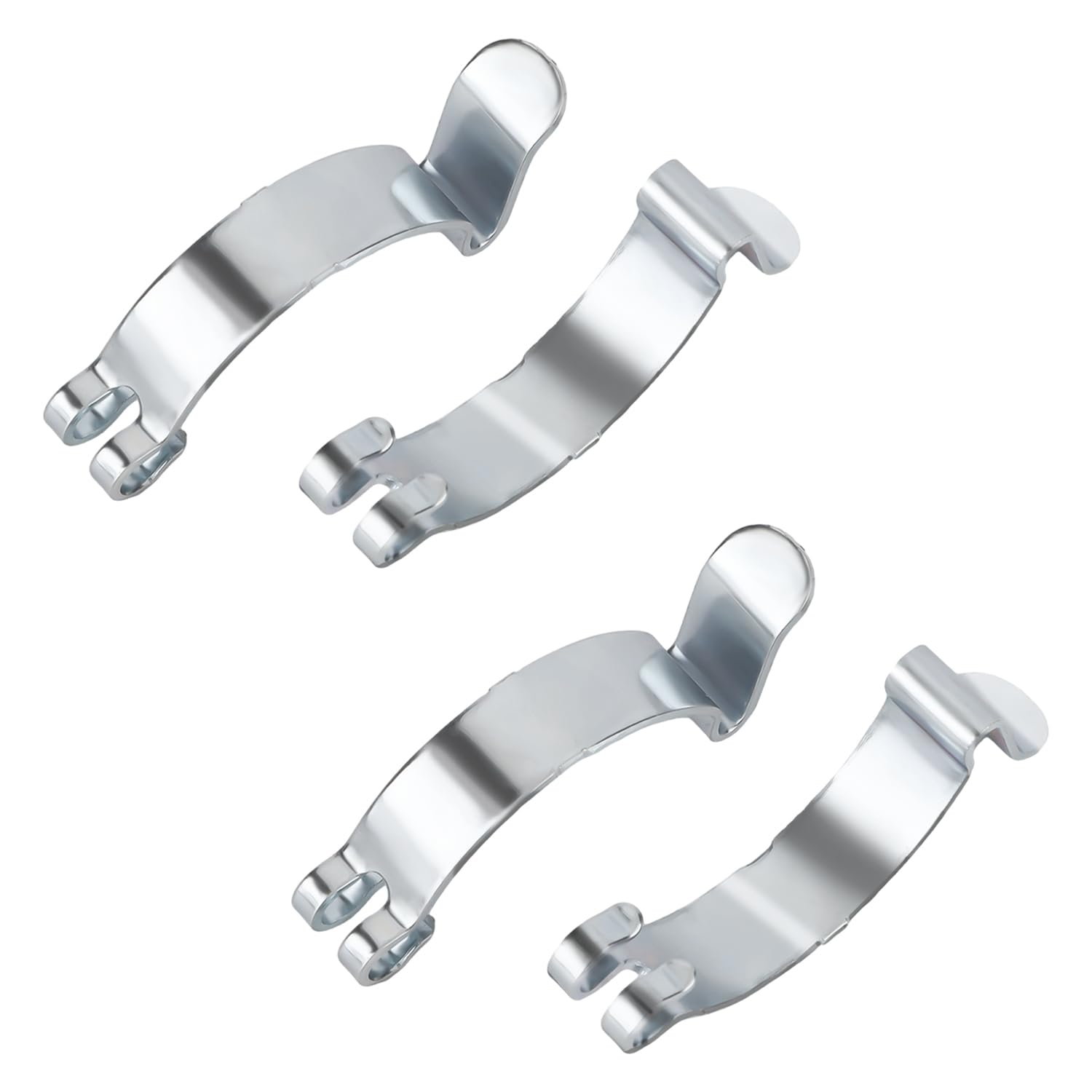 Amazon.com: 4pcs Car Air Filter Clips, Silver Metal Air Cleaner Cover ...