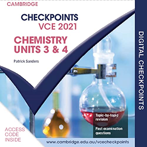 Cambridge Checkpoints VCE Chemistry Units 3&4 2021 Digital Card ...