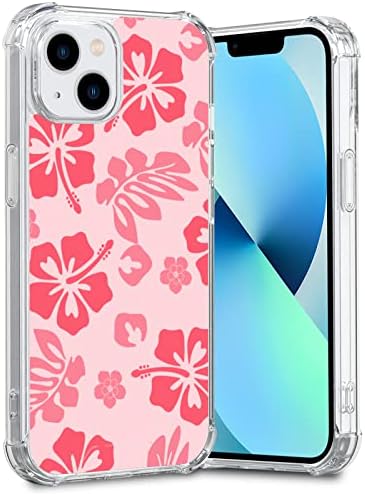 Amazon.com: FANXI Red Hibiscus Phone Case Compatible with iPhone 16 15 ...