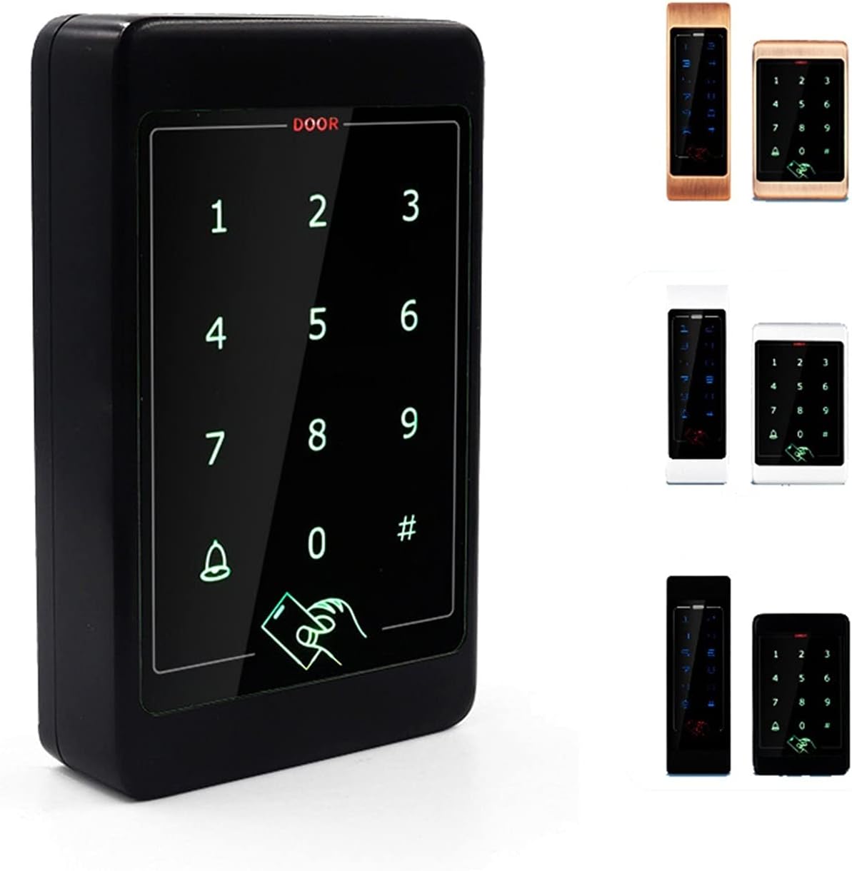 Amazon.com: Time Attendance Clock Metal Touch Access Control System ...