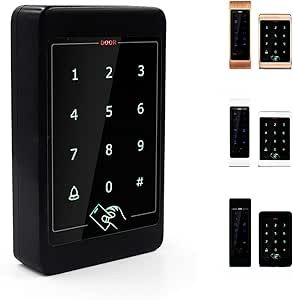 Amazon.co.jp: Time Card Body Metal Touch Access Control System Keypad ...