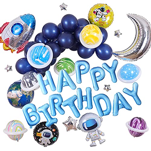 Buy Outer Space Birthday Decorations,Birthday Decorations Boy, Balloons ...