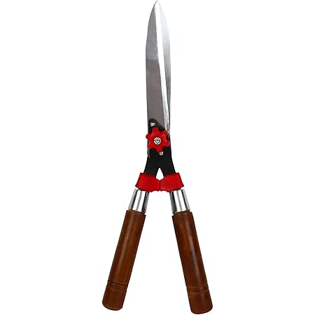 Agrico Tata Garden Tools-Hedge Shear Wooden Handle Lawn Or Grass Cutter ...
