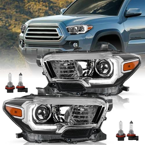 Amazon.com: JSBOYAT Headlight Assembly Compatible with 2016-2022 Toyota ...