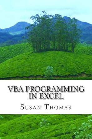 VBA Programming in Excel (English Edition) eBook : Thomas, Susan ...