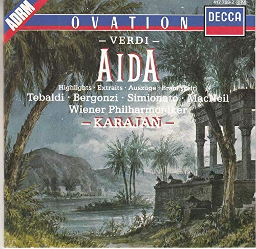 Verdi, Tebaldi, Bergonzi, Karajan, Vienna Phil - Aida Highlights ...