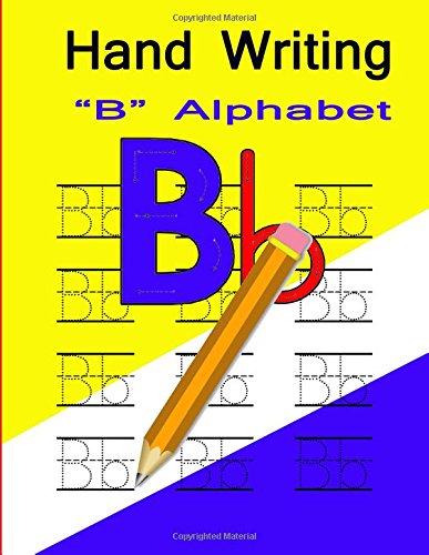 Handwriting B and B Alphabet: B Alphabet Uppercase and Lowercase Letter ...