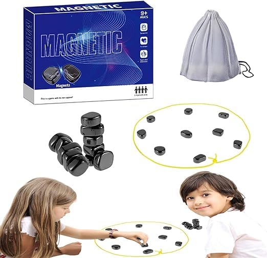 Buy waqif Magnetic Chess Game, Magnet Board Game, Fun Table Top Magnet ...