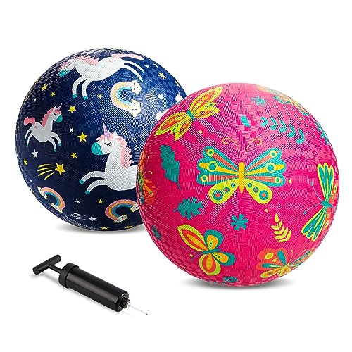Snapklik.com : ZOOJOY Pack Of 2 Cartoon Playground Balls, Balls For ...