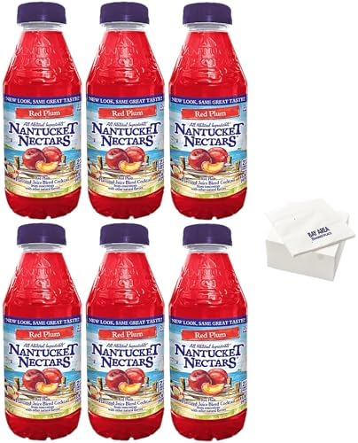 Amazon.com : Nantucket Nectars Squeezed Lemonade, 15.9oz Bottles, (Pack of 6) with Bay Area ...
