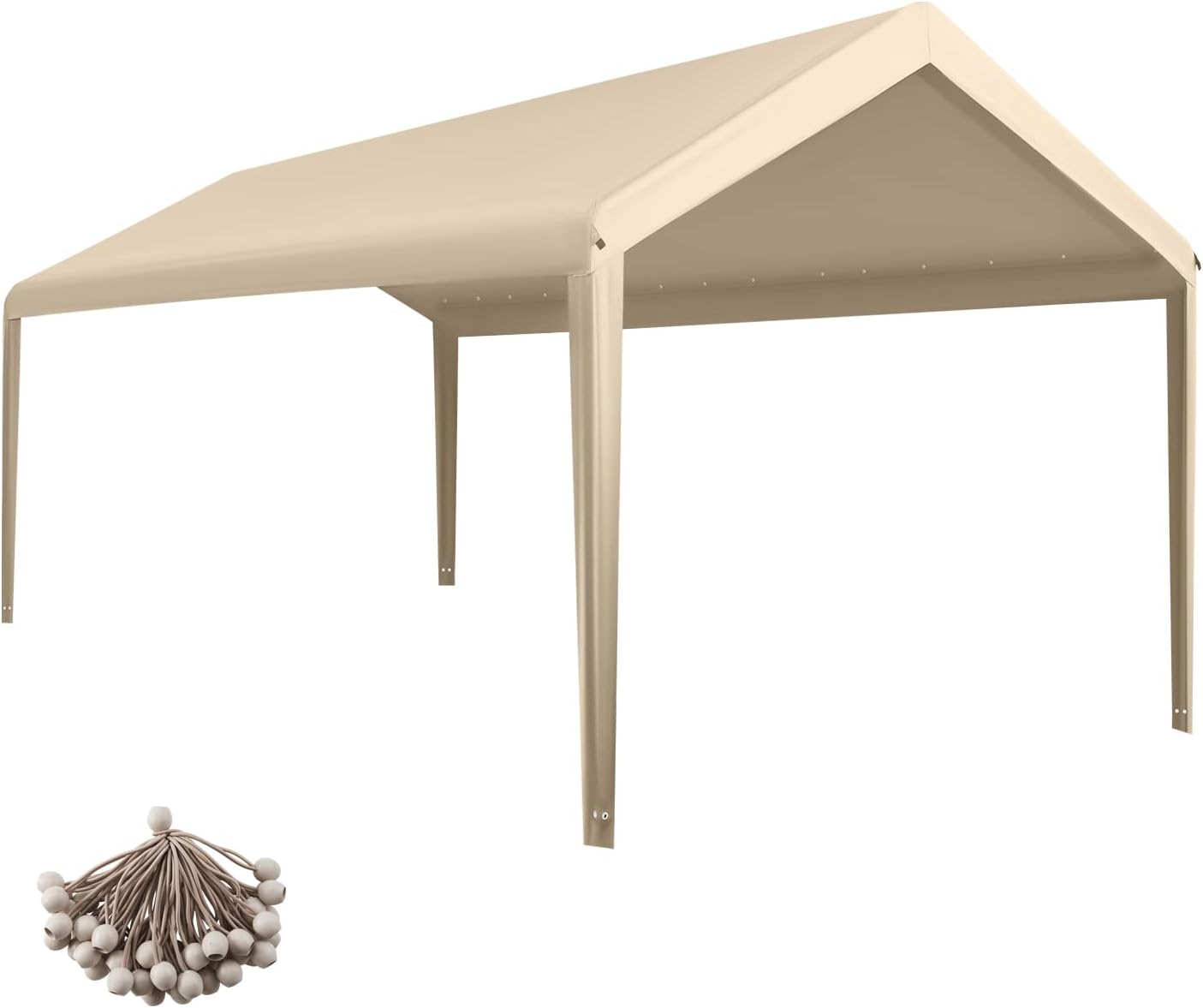Amazon.com: CYS Canopy 10 x 20 Feet Carport Replacement Canopy Cover ...