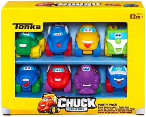 Hasbro 08673848 Playskool 94627 Tonka Chuck Friends &-And-Birthday-Pack ...